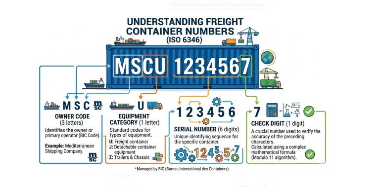 Container Number Examples from Every Major Shipping Line – TraceContainer